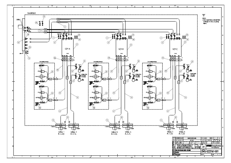 FMC System Drawing Subsea | PDF