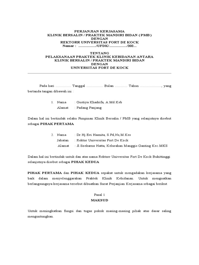 Mou BPS New | PDF | Bisnis | Pengelolaan Keuangan & Uang