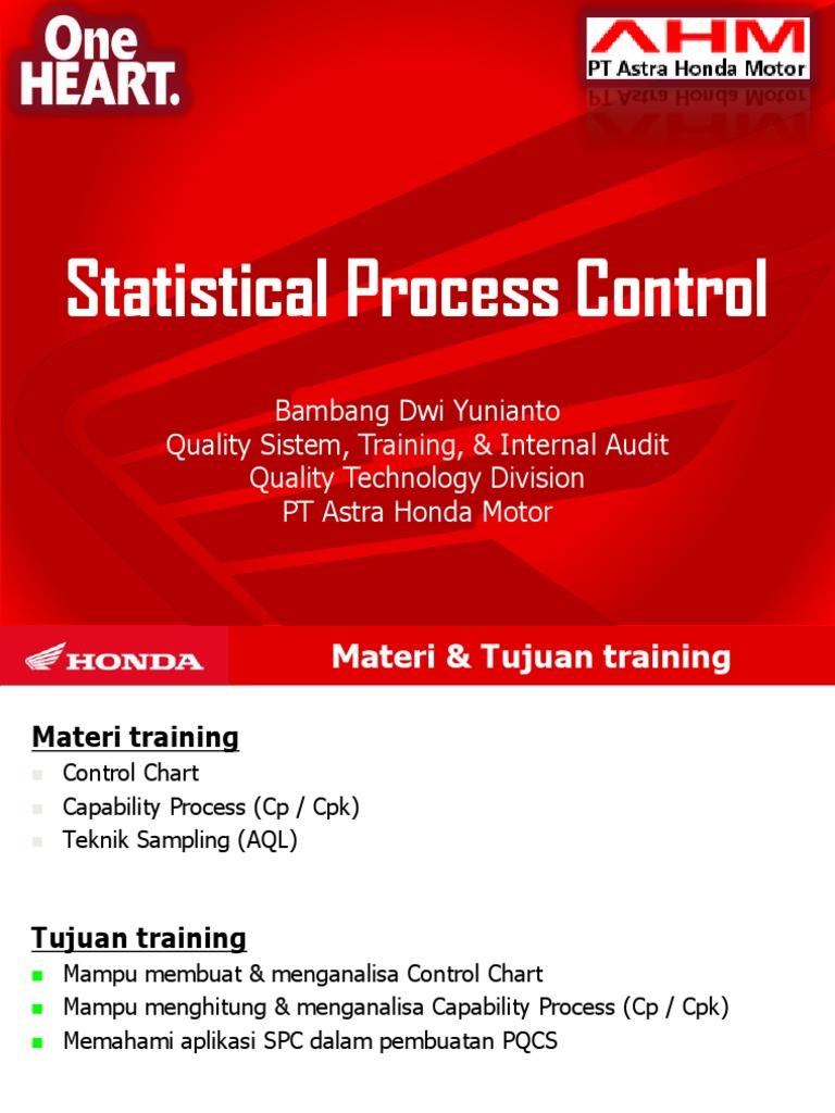 Statistical Process Control | PDF