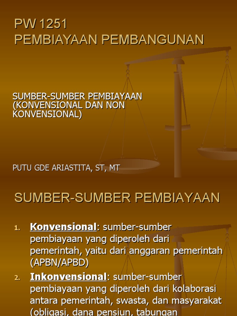 3-Anggaran Dan Sumber Pembiayaan | PDF