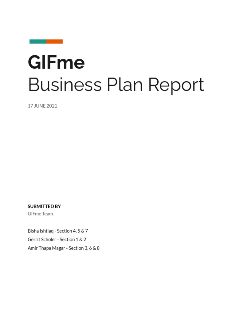 GIFme Business Plan Overview | PDF | Mobile App | Android (Operating ...