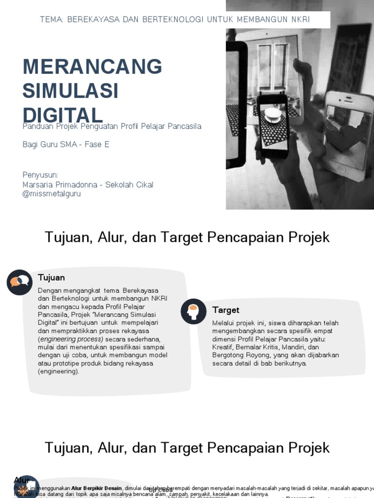 Proyek Simulasi Digital untuk Siswa | PDF