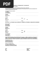 Application For Registration and Licencing of Motor Vehicle (Form RLV ...