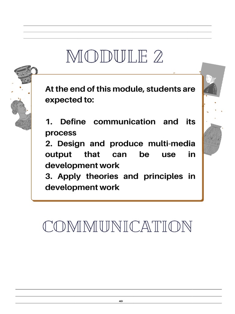 Midterm Module | PDF | Communication | Mass Media