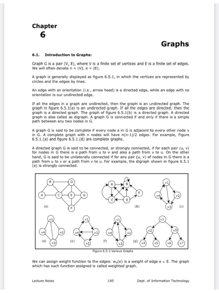 Graph Notes | PDF