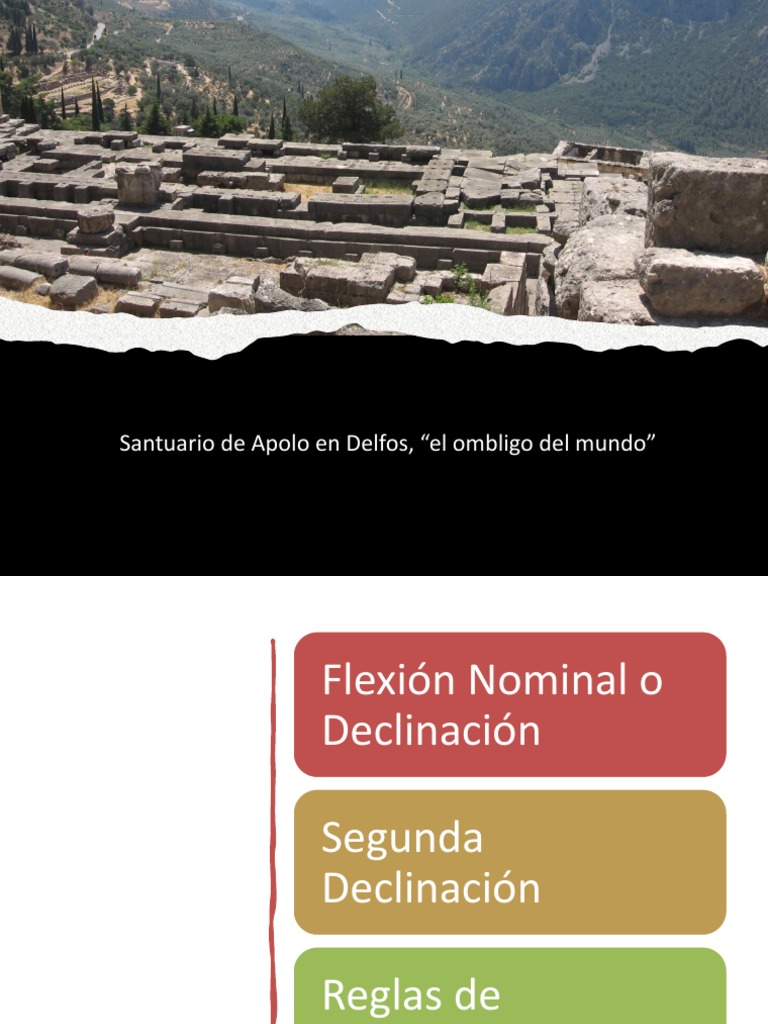 Segunda Declinación Latin | PDF | Morfología Lingüística | Mecánica del ...