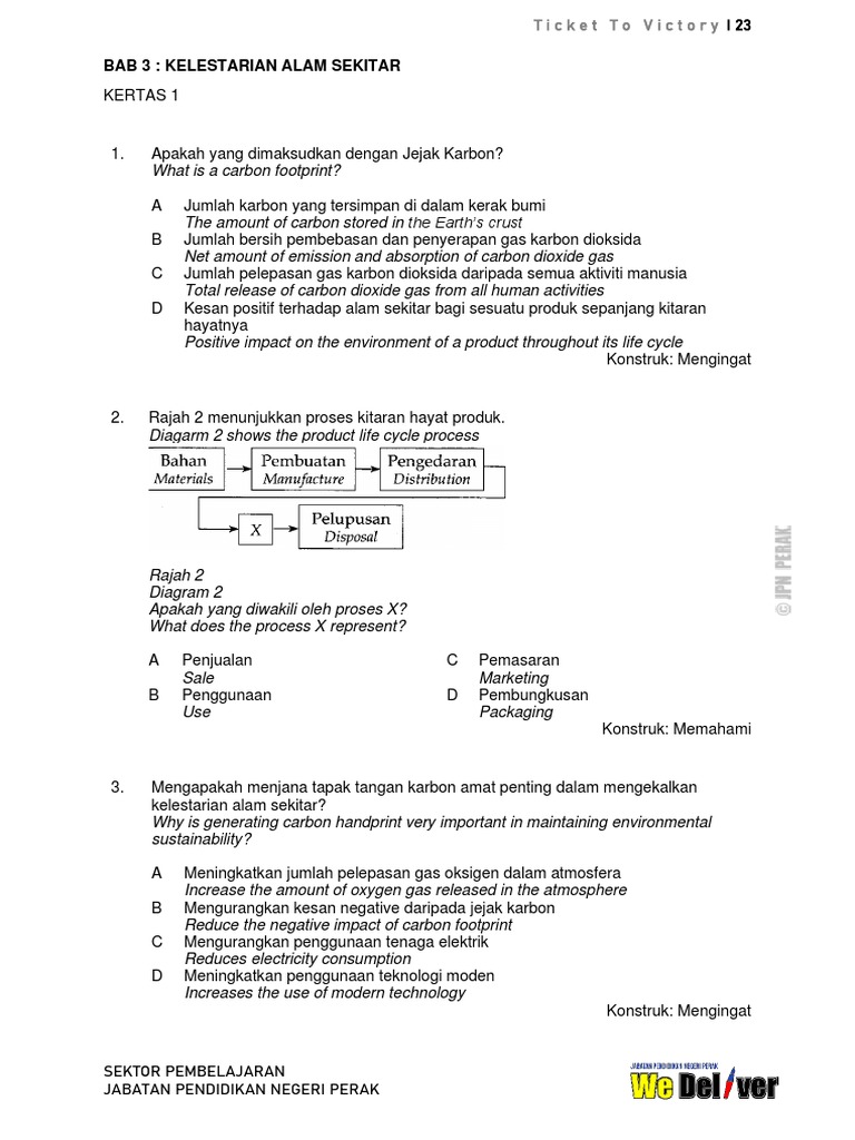 Sains f5 Latihan | PDF