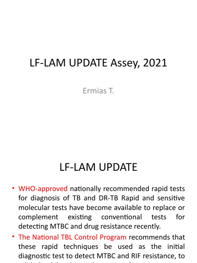 Lf-Lam Update 2021 | PDF