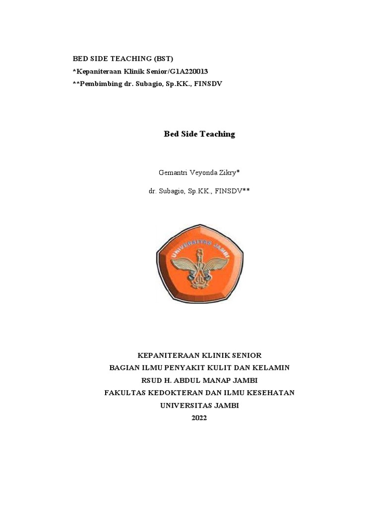 BST DR Subagio (Yonda) | PDF