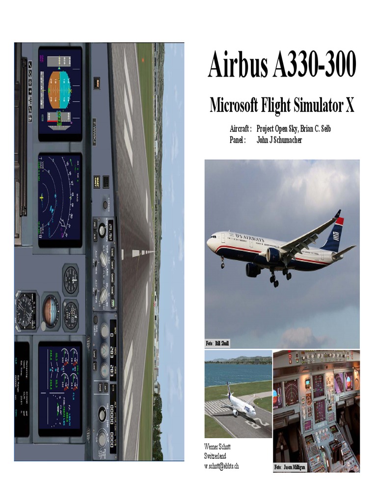 Airbus A330-300: Microsoft Flight Simulator X | PDF | Takeoff | Flap ...