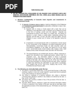 RA 1405 Law On Bank Secrecy of Bank Deposits | PDF | Money Laundering ...