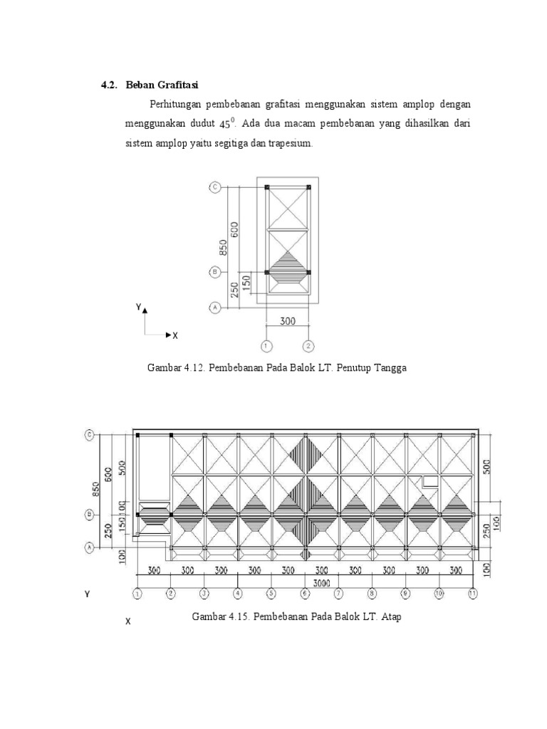 Dokumen - Tips - Perhitungan Beban Grafitasi Metode Amplop | PDF