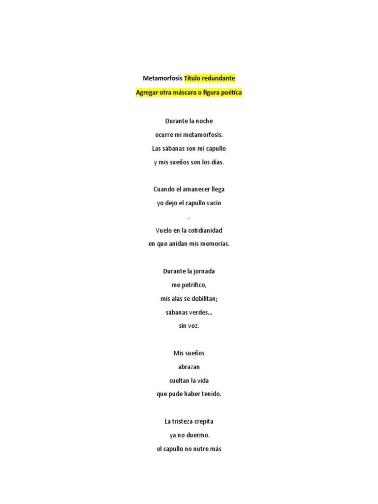 Algunos Poemas de Mar Castañedo | PDF