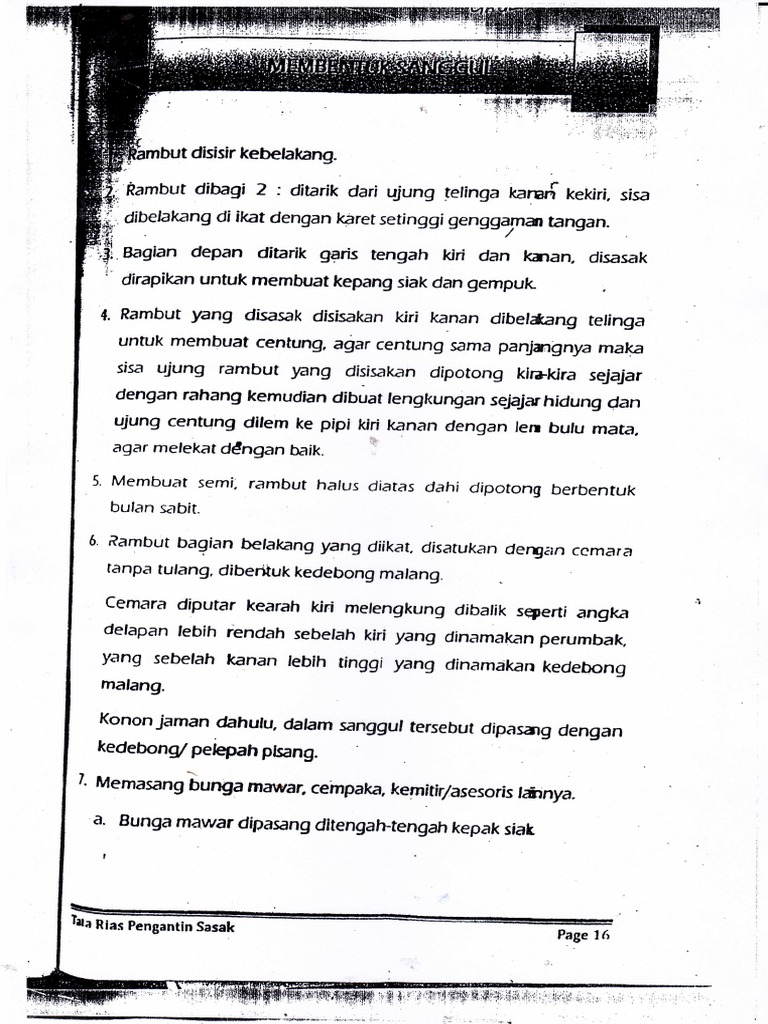 Modul TRP Sasak Baku | PDF