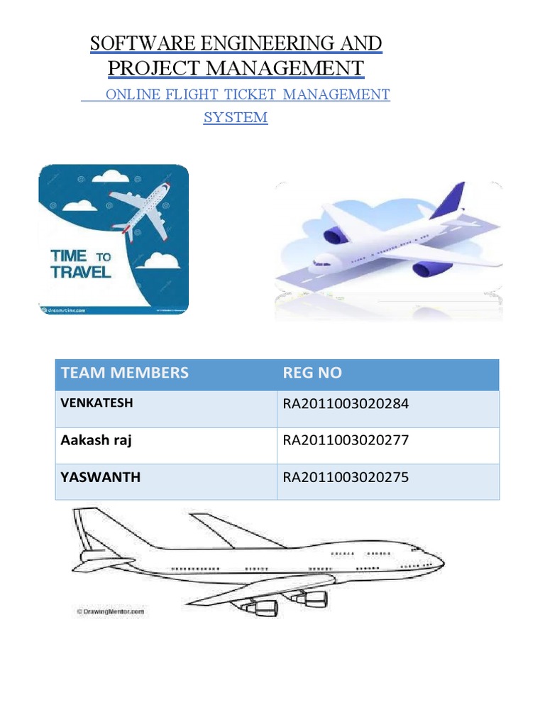 Airline Reservation System Project....Sepm | PDF | Computing | Software Engineering