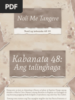 NOLI ME TANGERE Kabanata 46 64 | PDF
