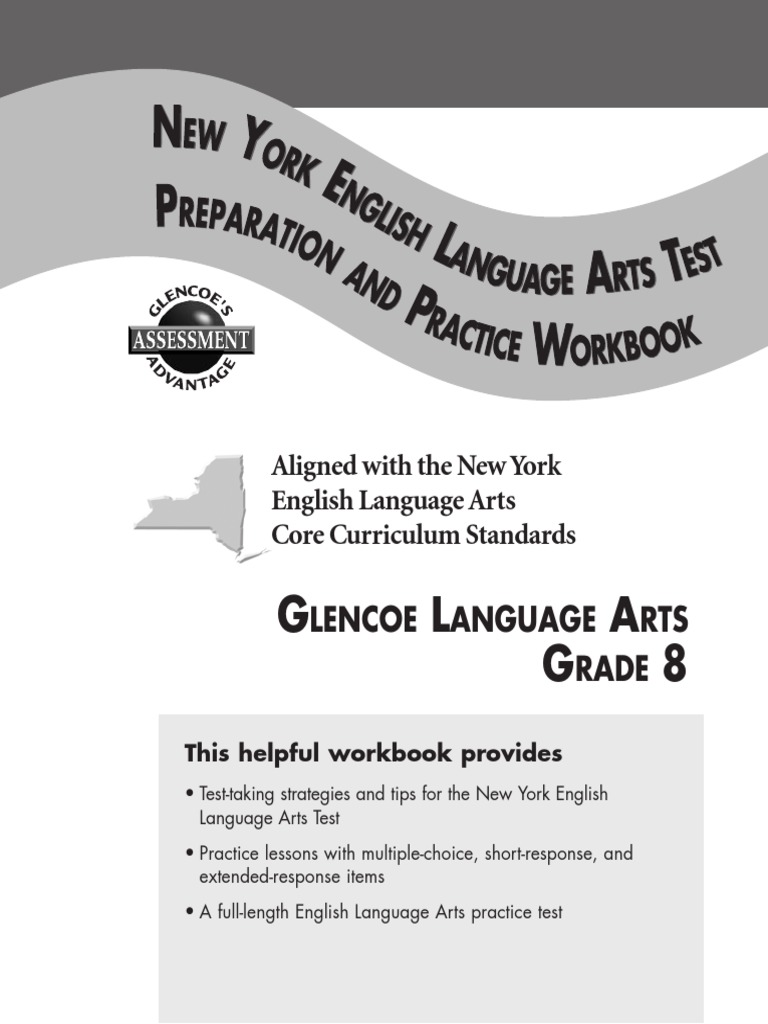 Glencoe Language Arts Grade 8 | PDF | Multiple Choice | Cognition