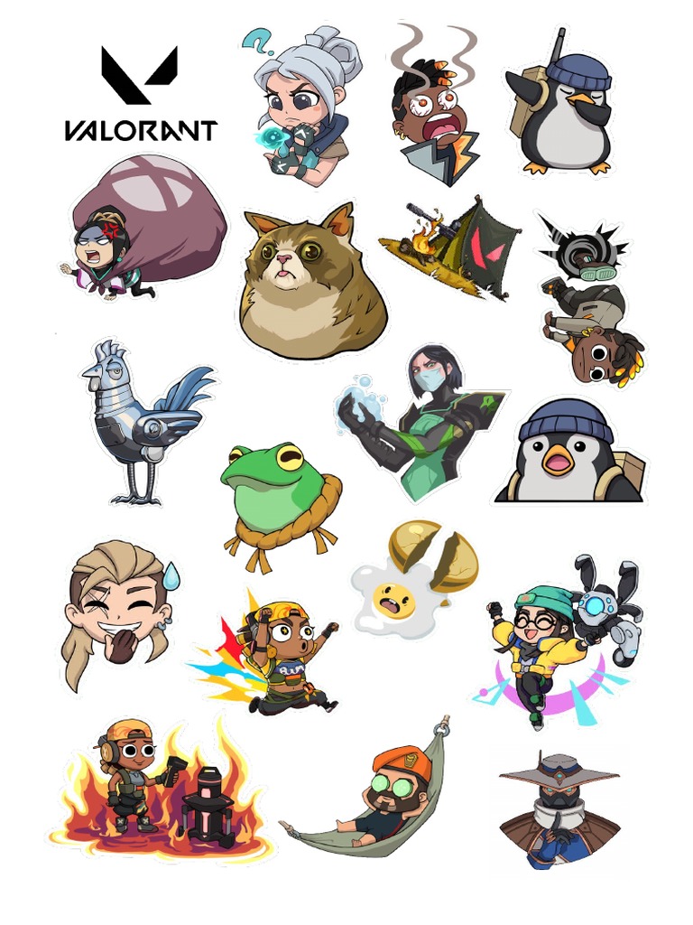 Valorant Stickers | PDF