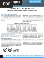 Titan Class Type "B" Reset Relief Valve Operations & Maintenance Manual ...