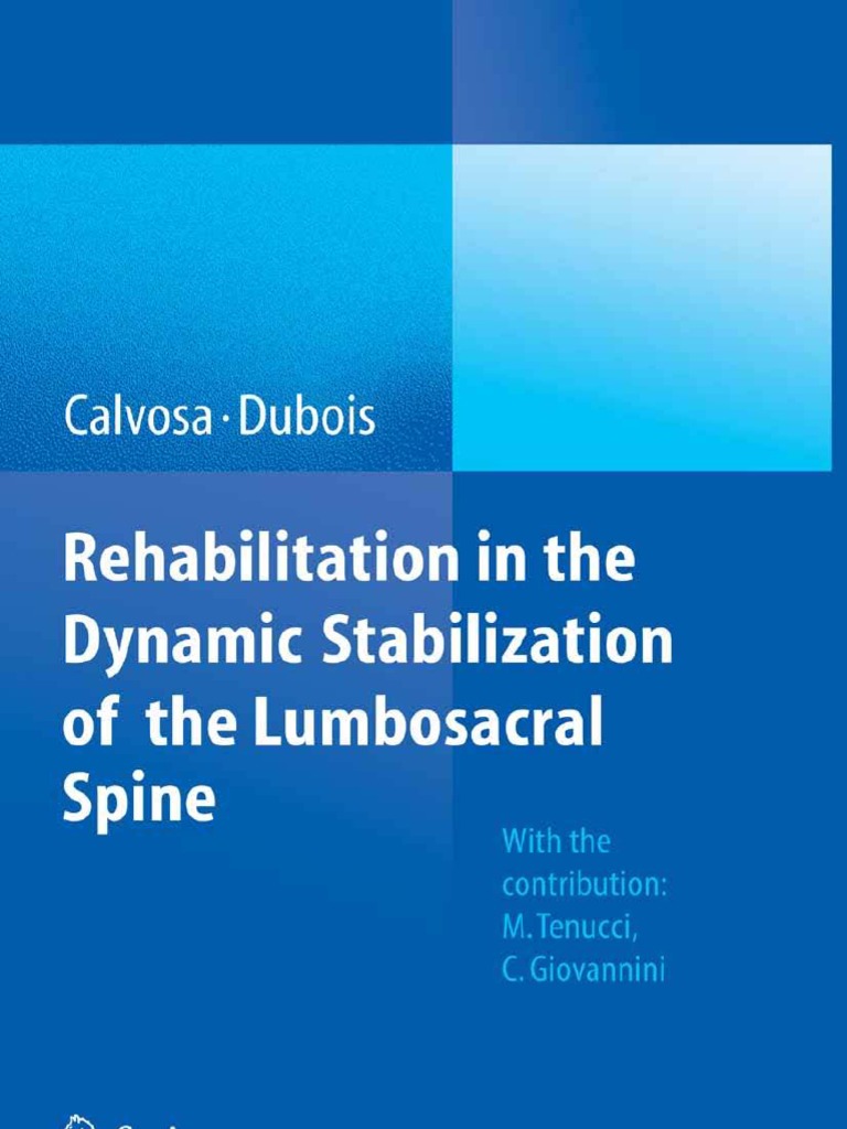Rehabilitation in The Dynamic Stabilization of Lumbar Spine | PDF ...