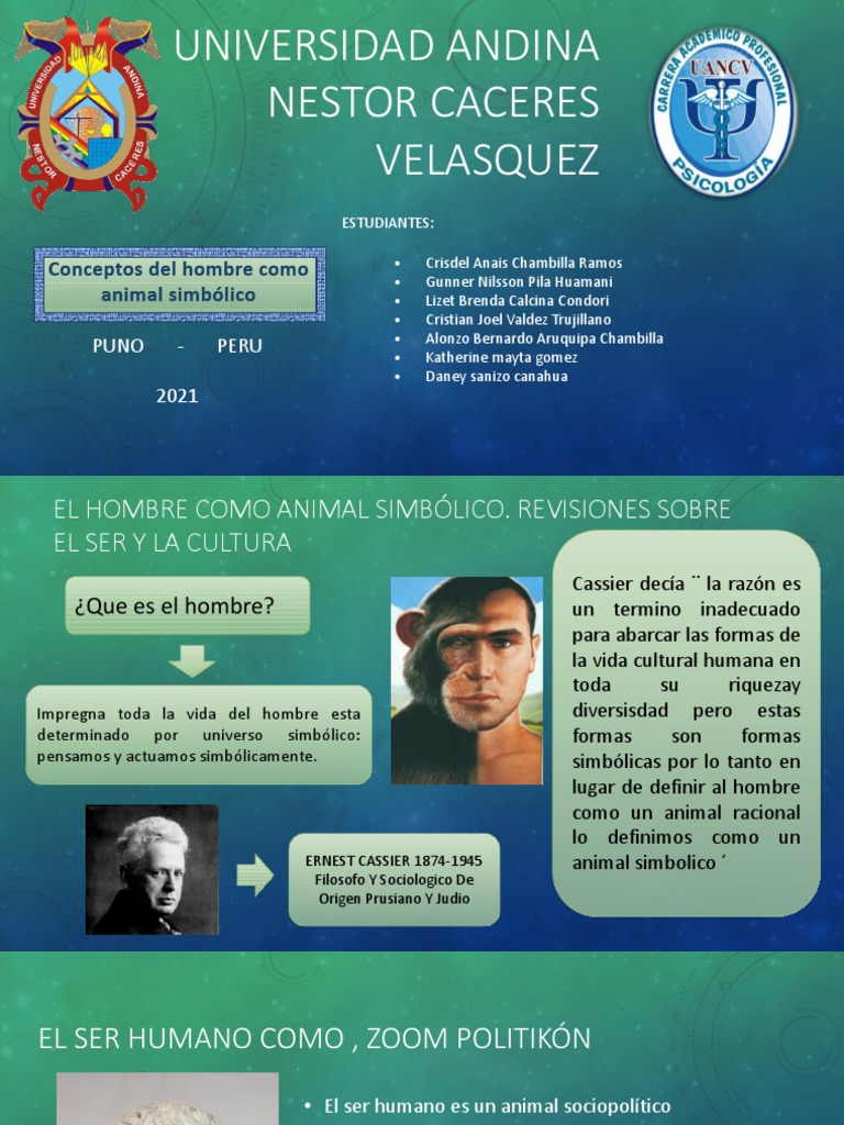 Del Hombre Como Animal Simbolico | PDF | Antropología | Evolución humana