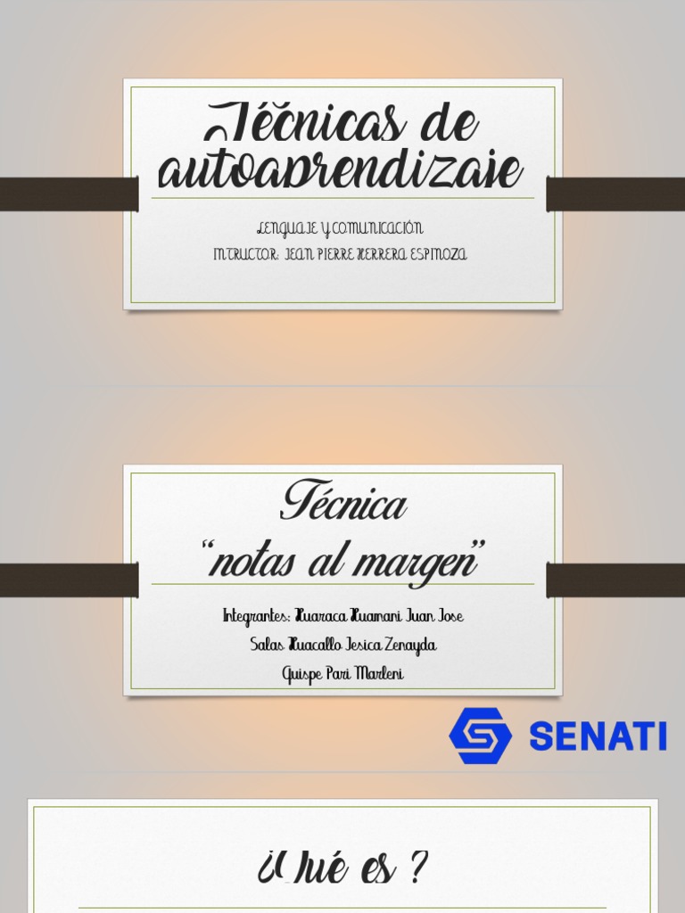 Notas al Margen: Técnicas y Ejemplos | PDF