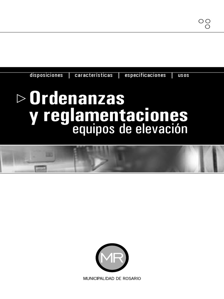 Ordenanza 6035 | PDF | Ascensor