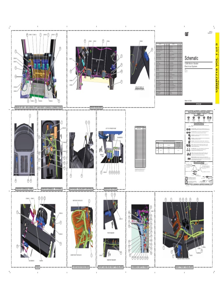 120M Electric Diagram | PDF | Switch | Electrical Connector