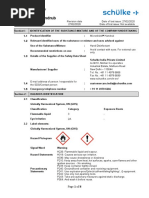 Fast Orange Pumice Lotion SDS | PDF | Dangerous Goods | Safety