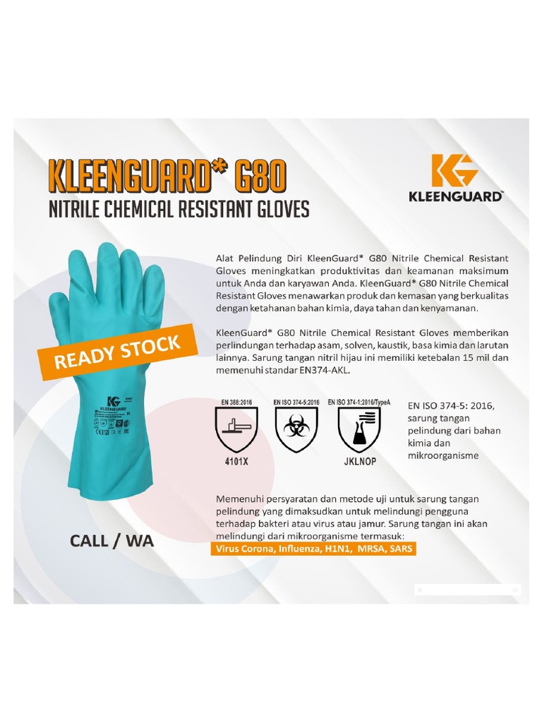 Kleenguard g80 | PDF