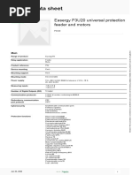 Datasheet - Easergy P5 Protection Relays - P5F30 | PDF ...
