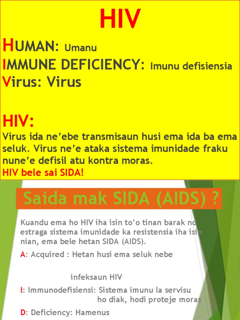 Info Basico Hiv-Sida | PDF