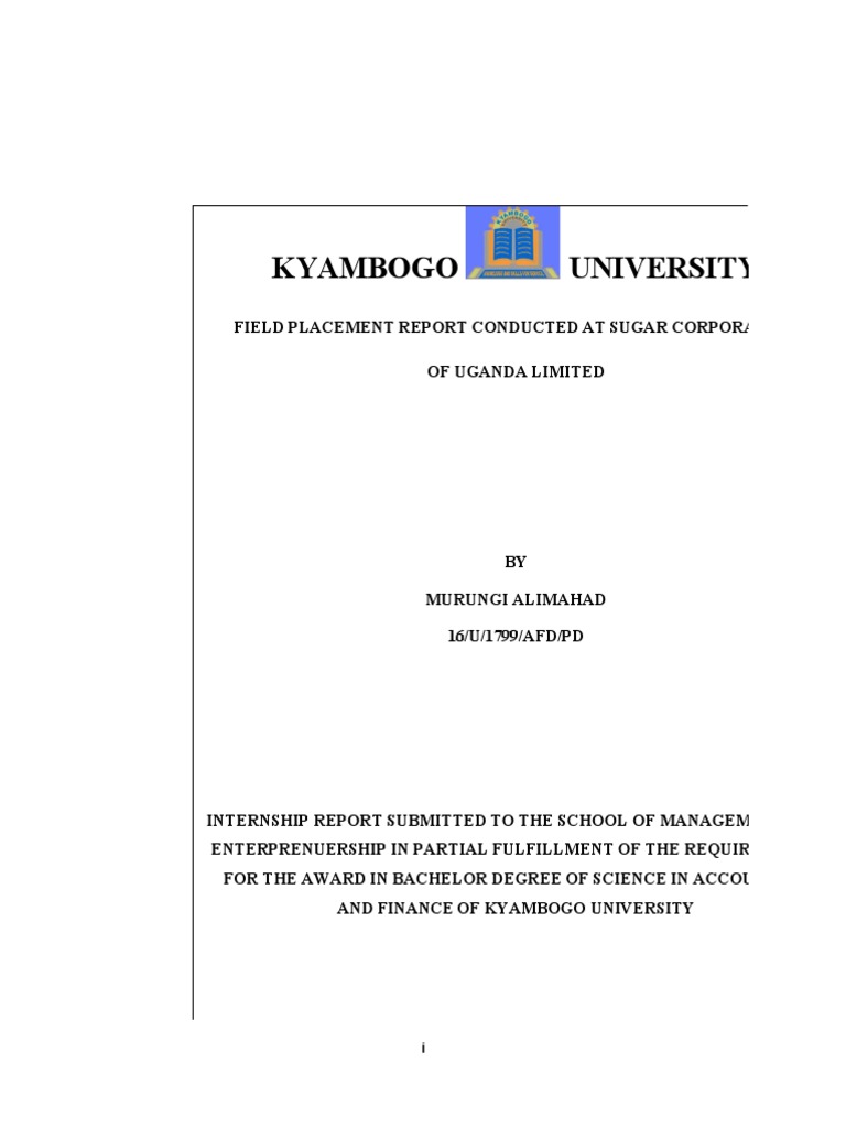 Internship Report For Accounting and Fin | PDF | Job Hunting | Internship