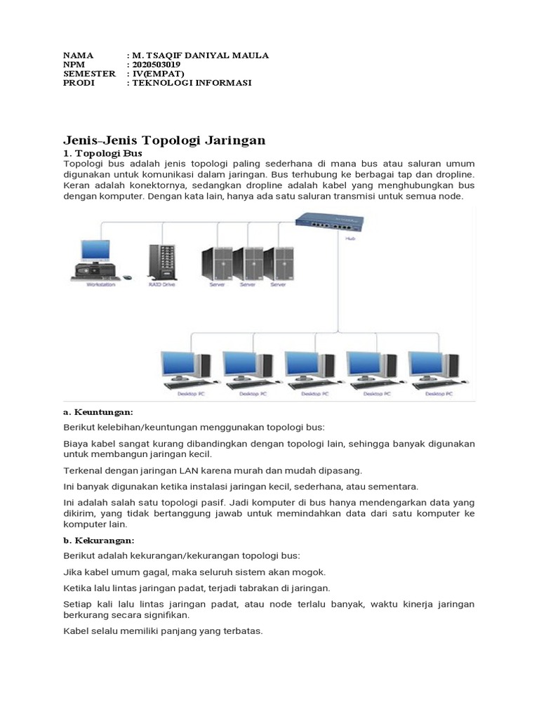 Topologi Jaringan | PDF