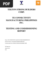 HVAC Performance Test Quality Control and Inspection Report Form | PDF ...