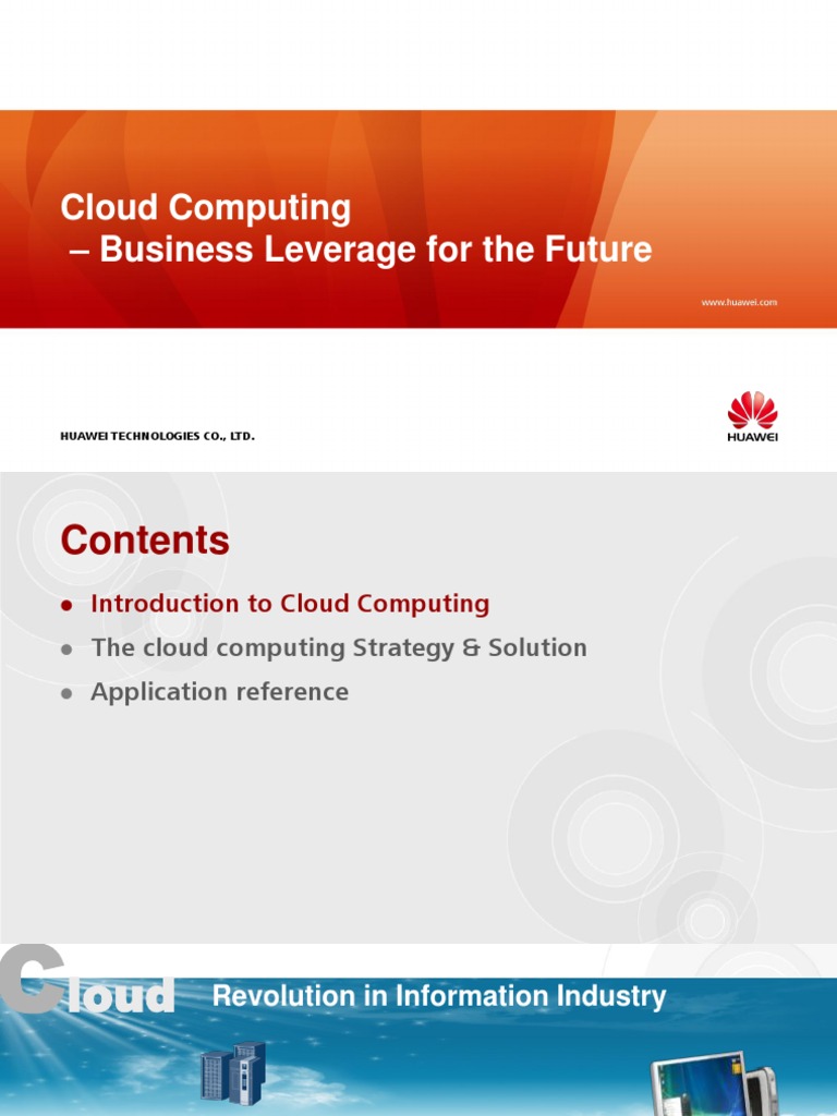 Cloud Computing - Business Leverage For The Future | PDF | Desktop ...