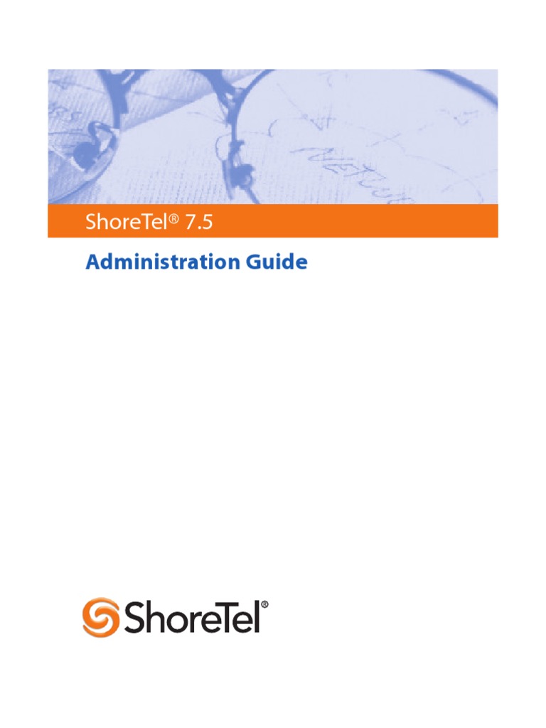 ShoreTel - Shoretel 7.5 Admin Guide | PDF | My Sql | Ip Address
