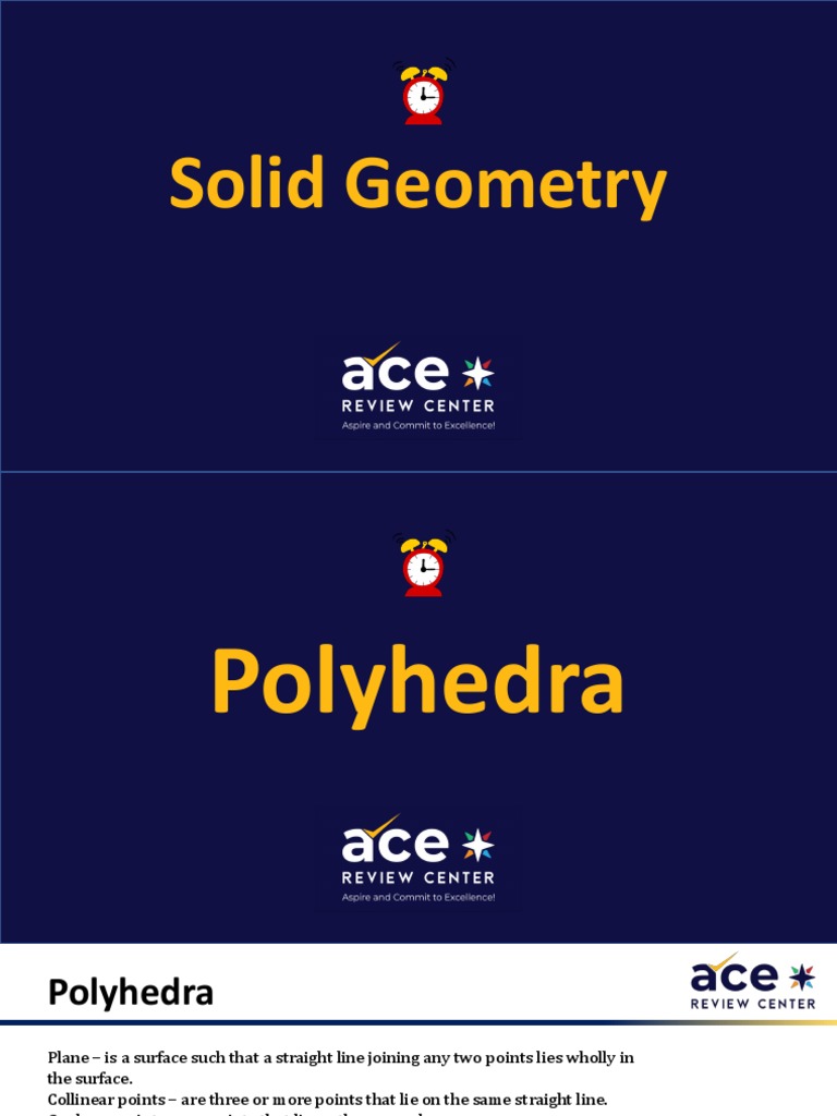 Solid Geometry | PDF | Linear Programming | Euclidean Plane Geometry