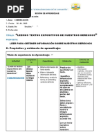 SESIÓN DE 5° Leemos y Comprendemos Un Texto "El Día Del Niño" | PDF | Comprensión lectora ...