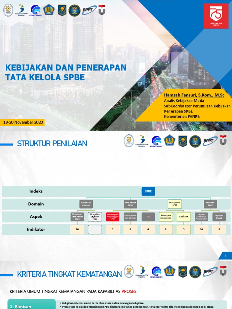 Materi4 Tata Kelola SPBE | PDF