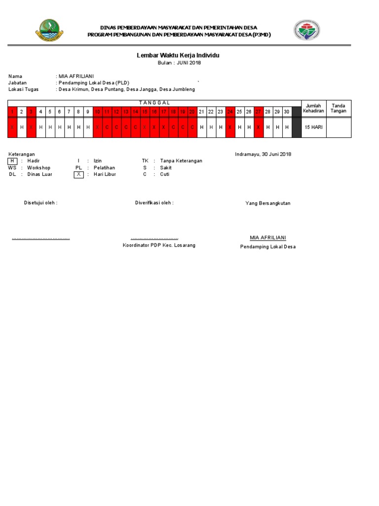 TimeSheet April | PDF