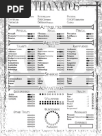 Light Up The Night Character Sheet | PDF