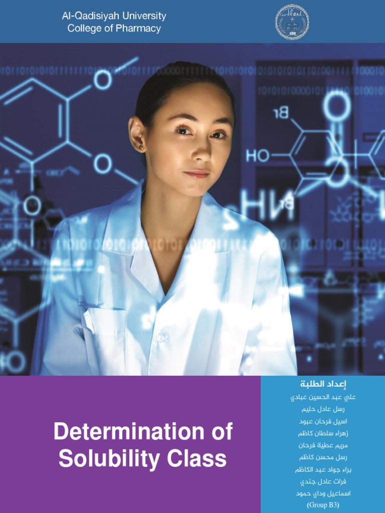 Determination of Solubility Class | PDF | Solubility | Solvation