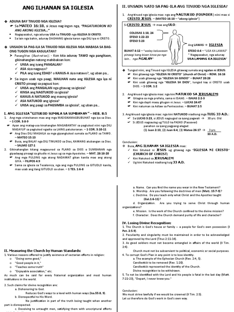 The Identity of The Church | PDF