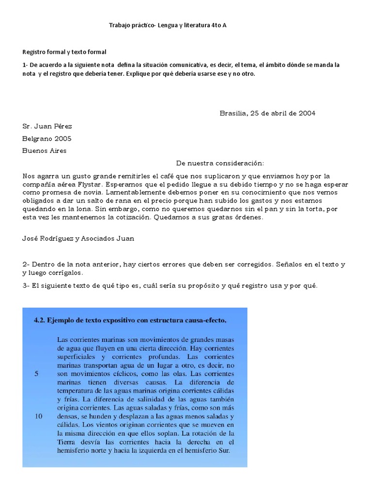 Registro Formal e Informal | PDF