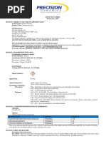 Material Safety Data Sheet: Hydrex 2856 | PDF | Dangerous Goods | Chemistry