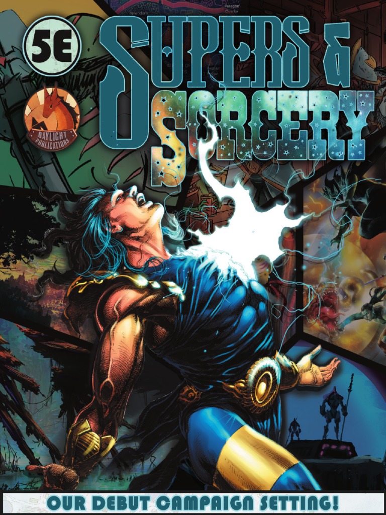 DND 5e - Supers and Sorcery v3 | PDF | Comic Book | Superman