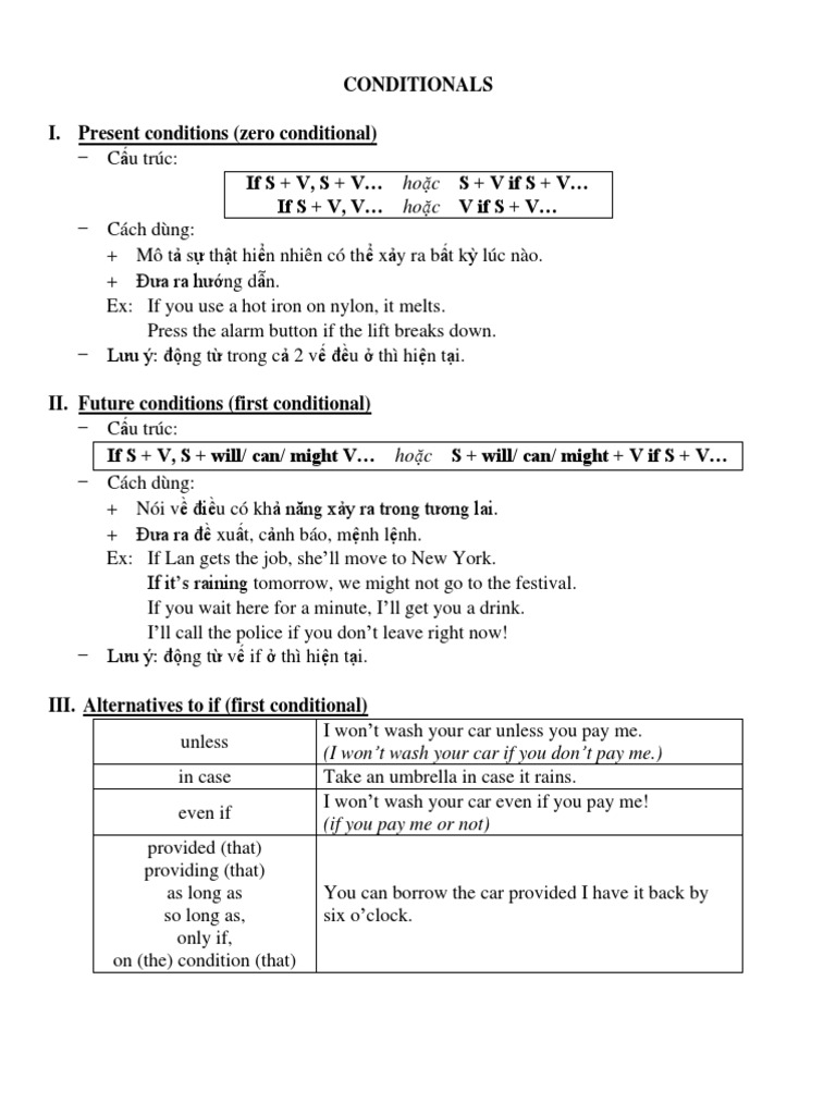 Conditional and Reported Speech Guide | PDF | Linguistics