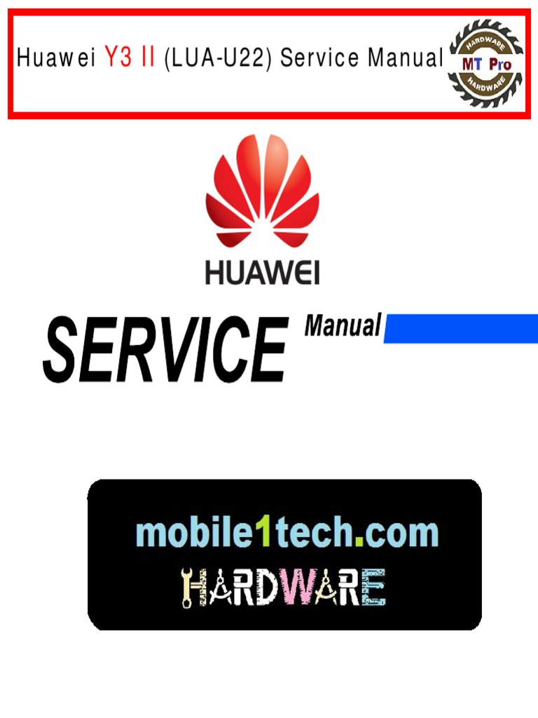 Exploded View and Parts List for the Huawei Y3 II (LUA-U22) Service ...