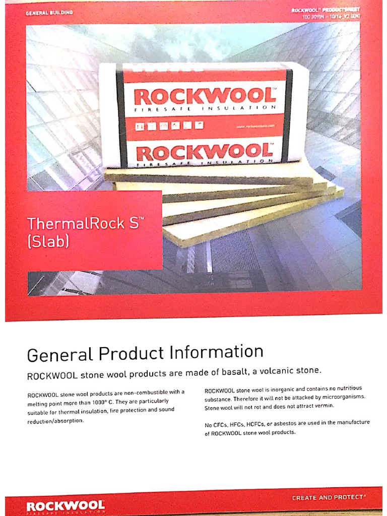 Rockwool Slab | PDF